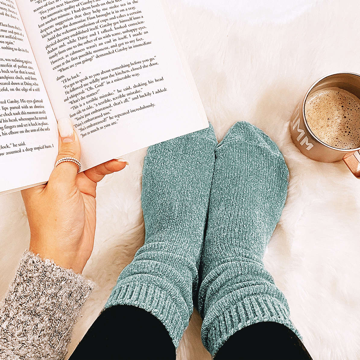 Women’s Fuzzy Chenille Socks — Marleylilly