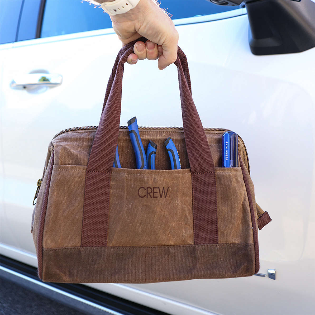 Men's Personalized Waxed Tool Bag - Marleylilly