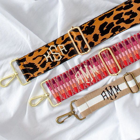 Personalized Pattern Bag Strap — Marleylilly