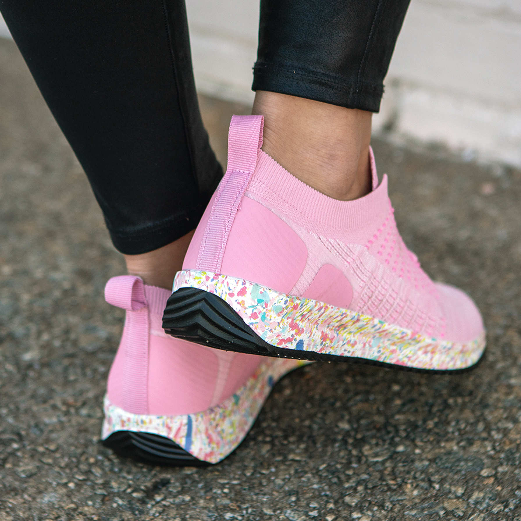 Personalized Confetti Sneakers
