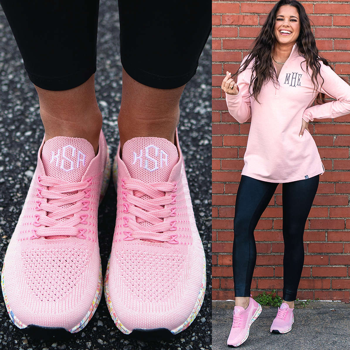 Personalized Confetti Sneakers