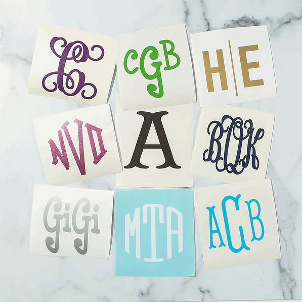 Personalized 4 inch Vinyl Decal Sticker | Premium-Quality Vinyl ...