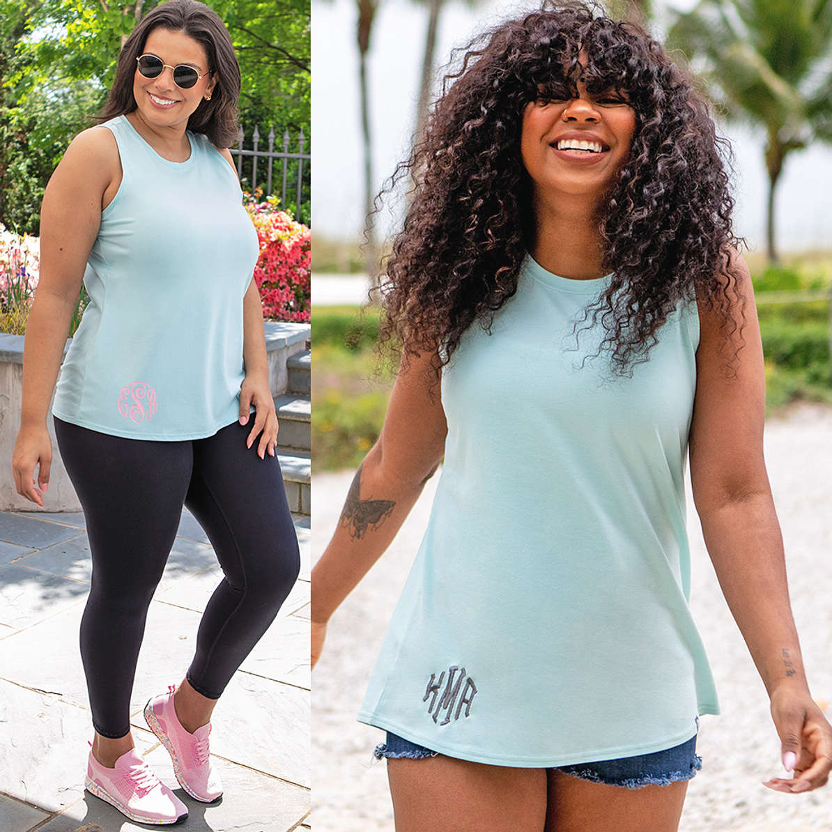 Personalized Basic Tank Top - Marleyllilly