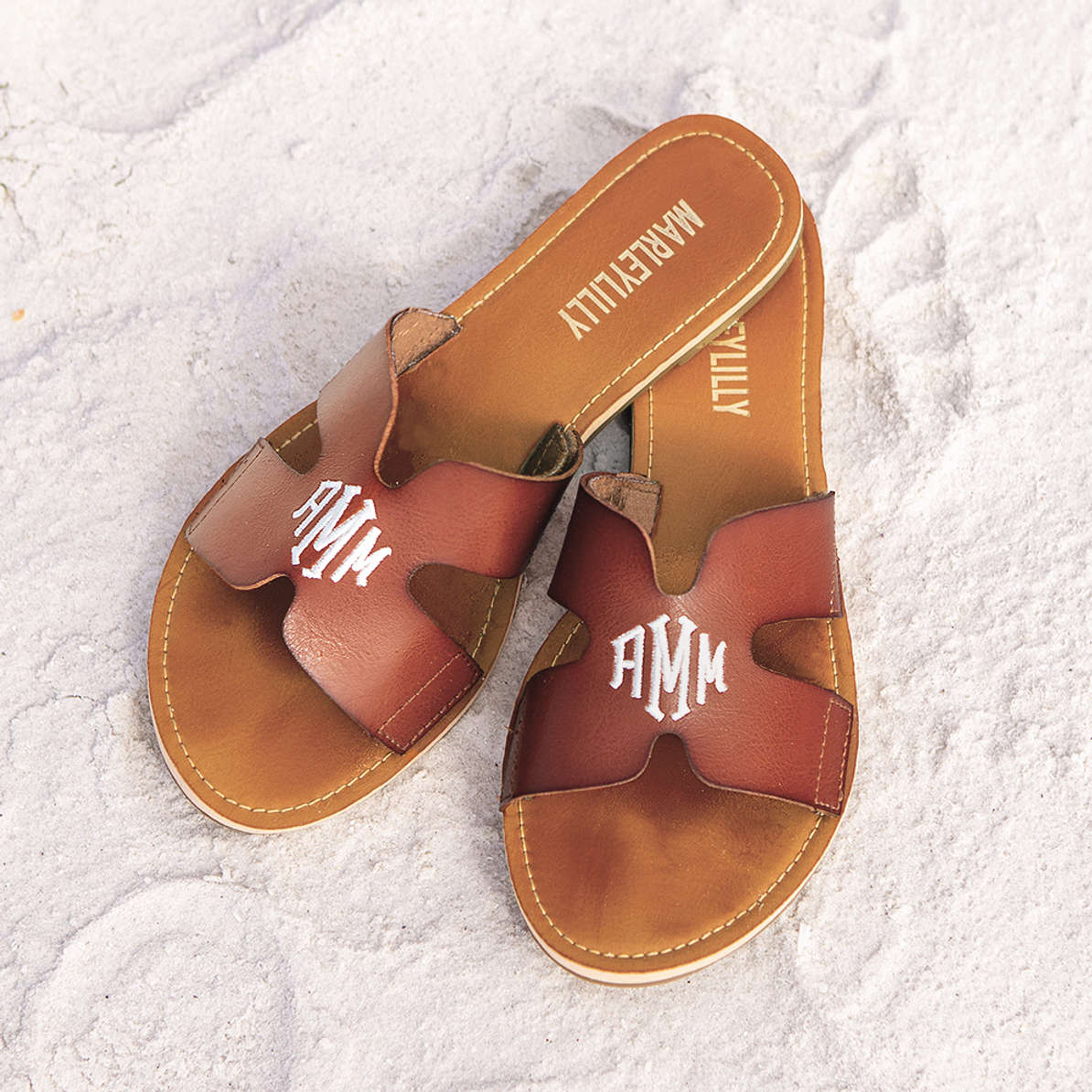 Personalized Cut Out Sandals