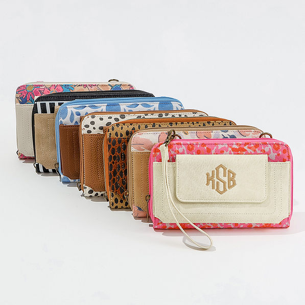 Personalized Monogrammed Phone Wallet | Marleylilly