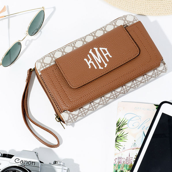 Personalized Monogrammed Phone Wallet | Marleylilly