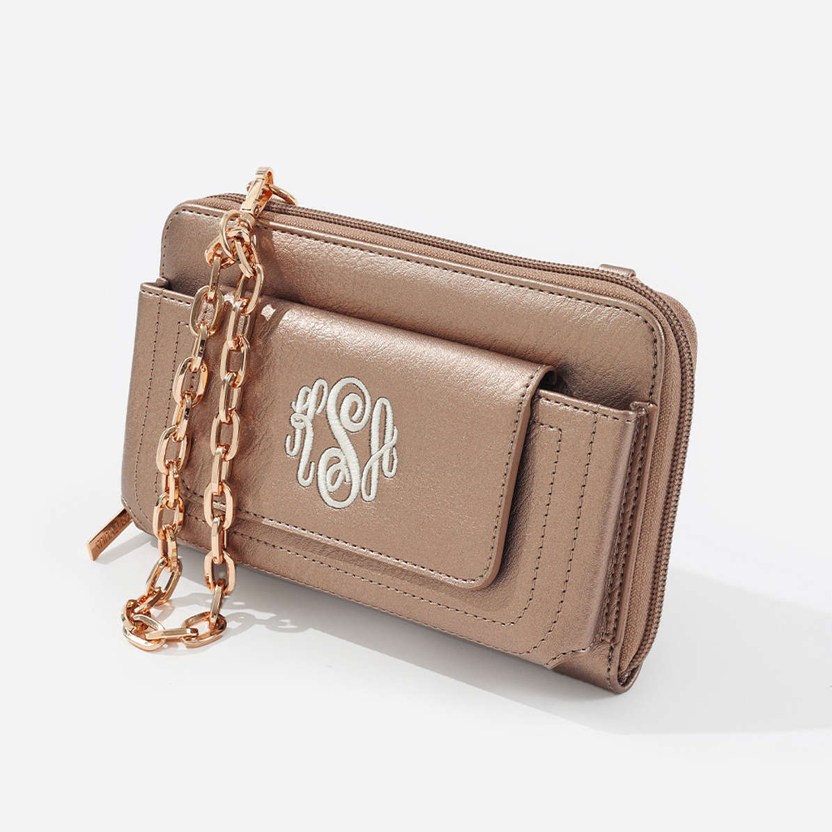 Personalized Monogrammed Phone Wallet | Marleylilly