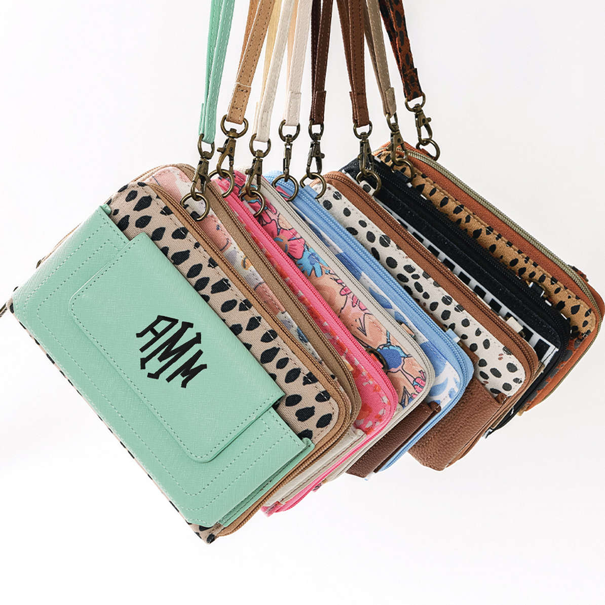 Personalized Monogrammed Phone Wallet | Marleylilly