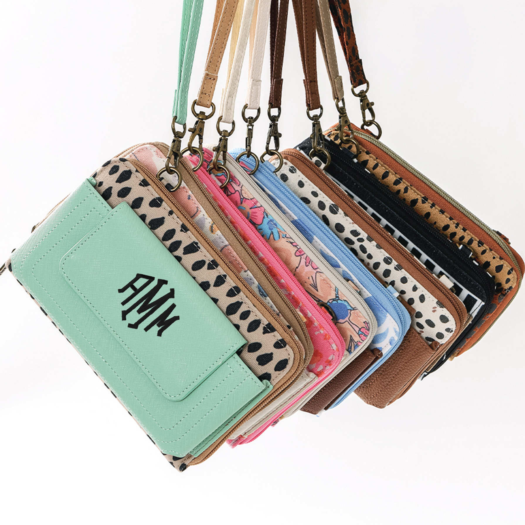 Personalized Monogrammed Phone Wallet | Marleylilly