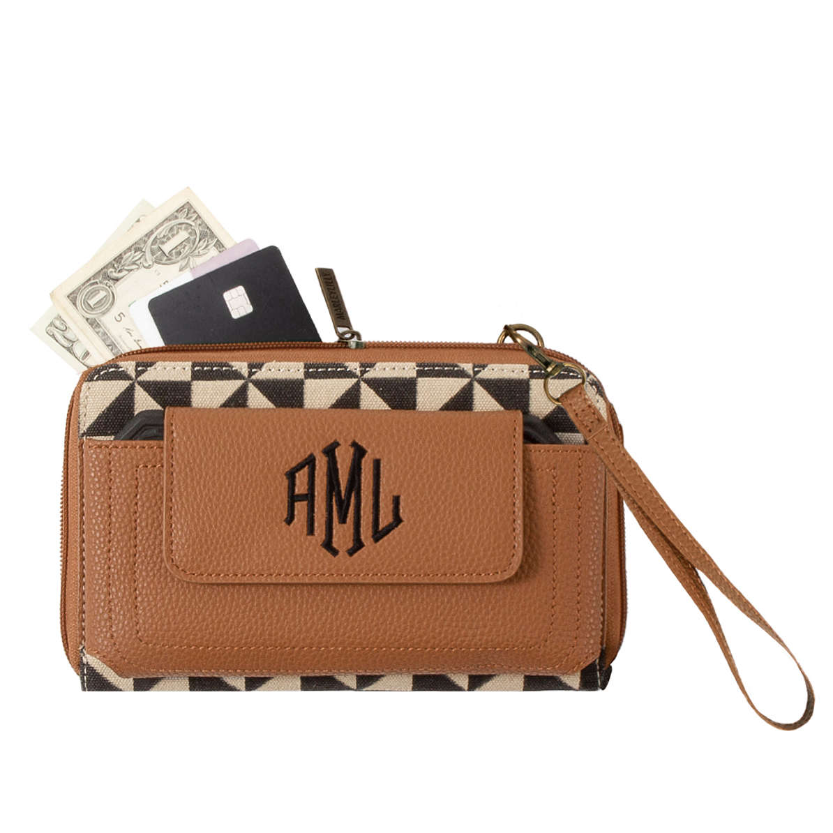 Personalized Monogrammed Phone Wallet | Marleylilly