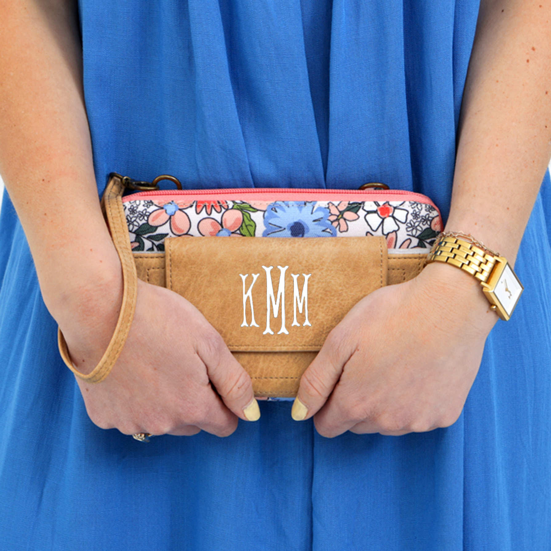 Personalized Monogrammed Phone Wallet | Marleylilly