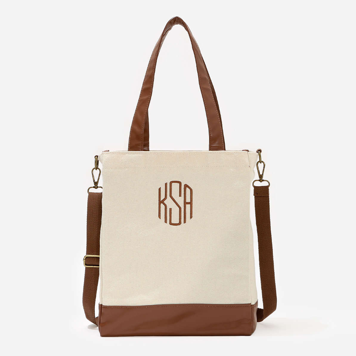 Monogrammed Canvas Bag - Marleylilly