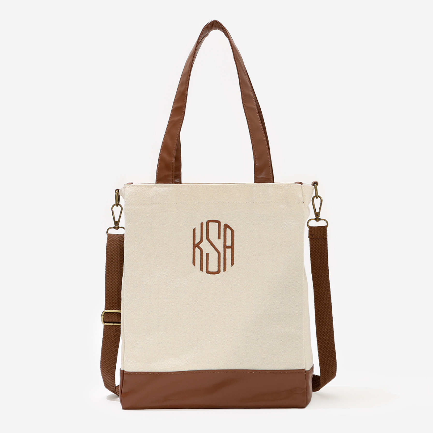 Monogrammed Canvas Bag - Marleylilly