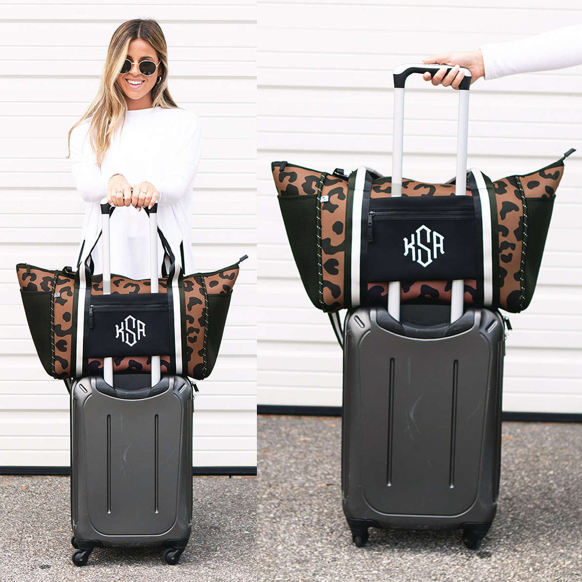 Personalized Neoprene Weekend Bag - Marleylilly