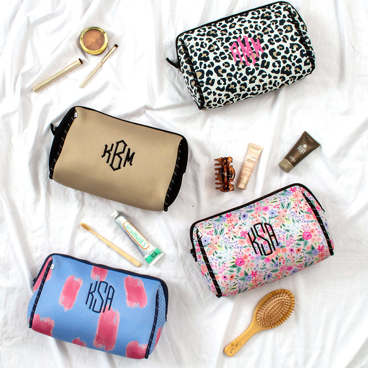 Personalized Neoprene Cosmetic Case