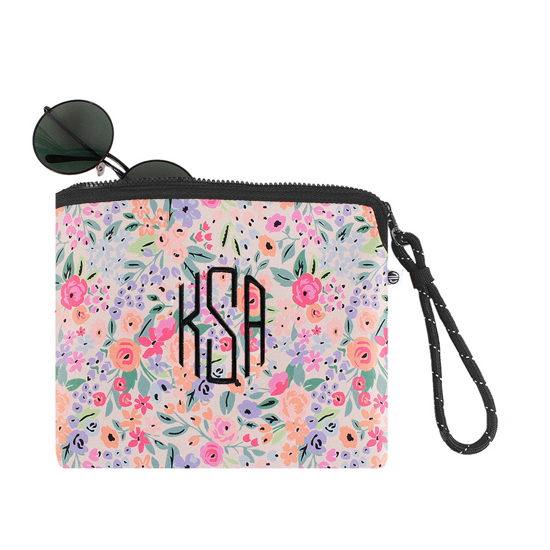 Personalized Neoprene Wristlet - Marleylilly