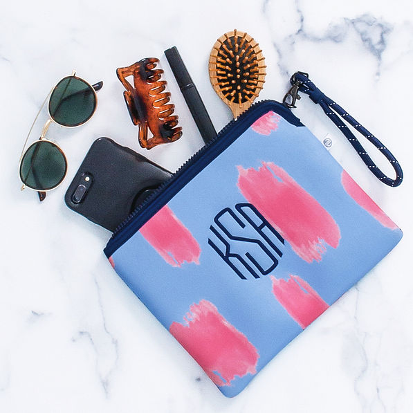 Personalized Neoprene Wristlet - Marleylilly