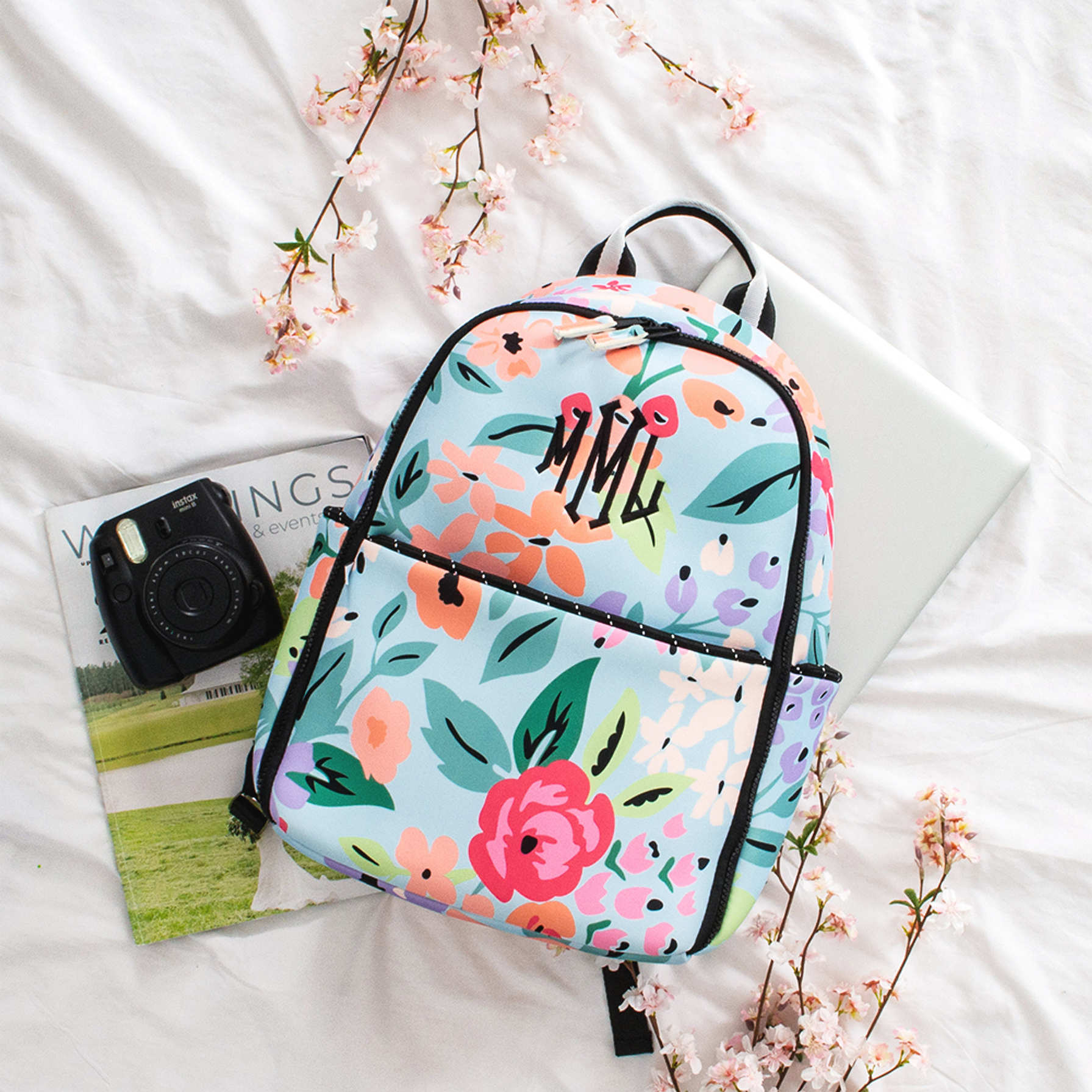 Personalized Neoprene Backpack | Marleylilly