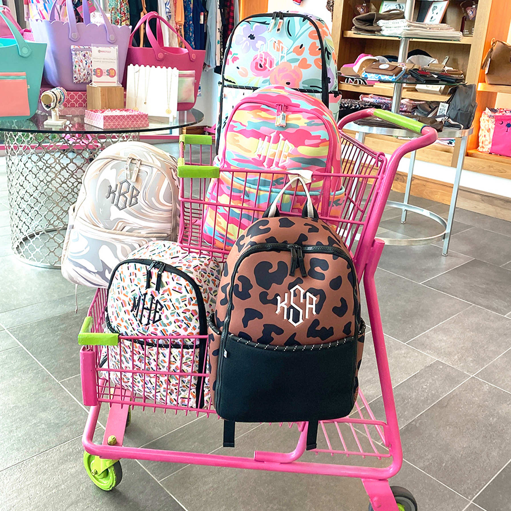 Personalized Neoprene Backpack | Marleylilly