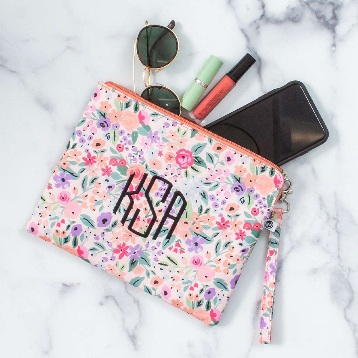 Personalized Wristlet Bag