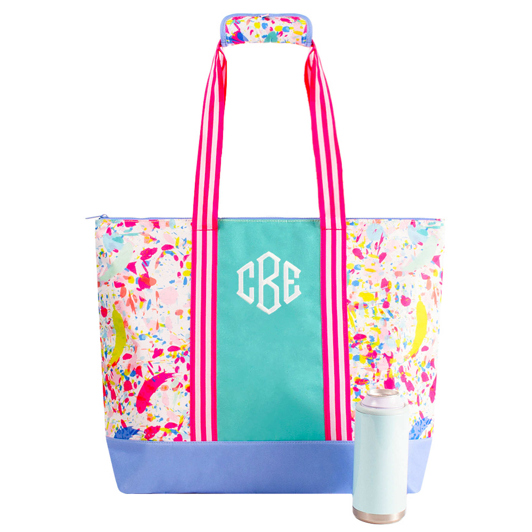 Personalized Zipper Tote Bag