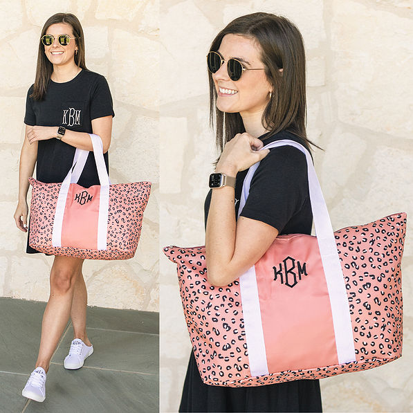 Personalized Packable Travel Duffel Bag