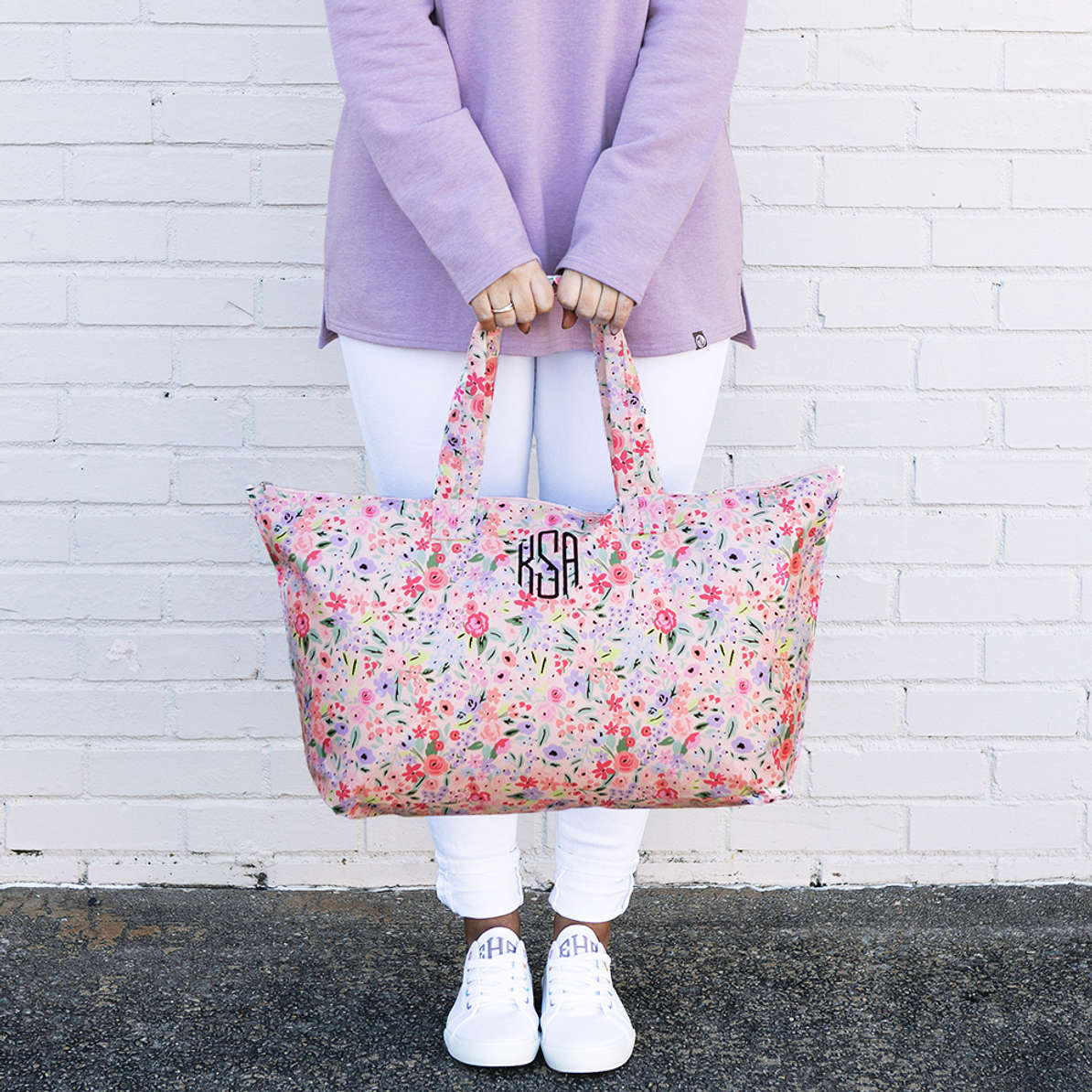 Personalized Packable Travel Duffel Bag