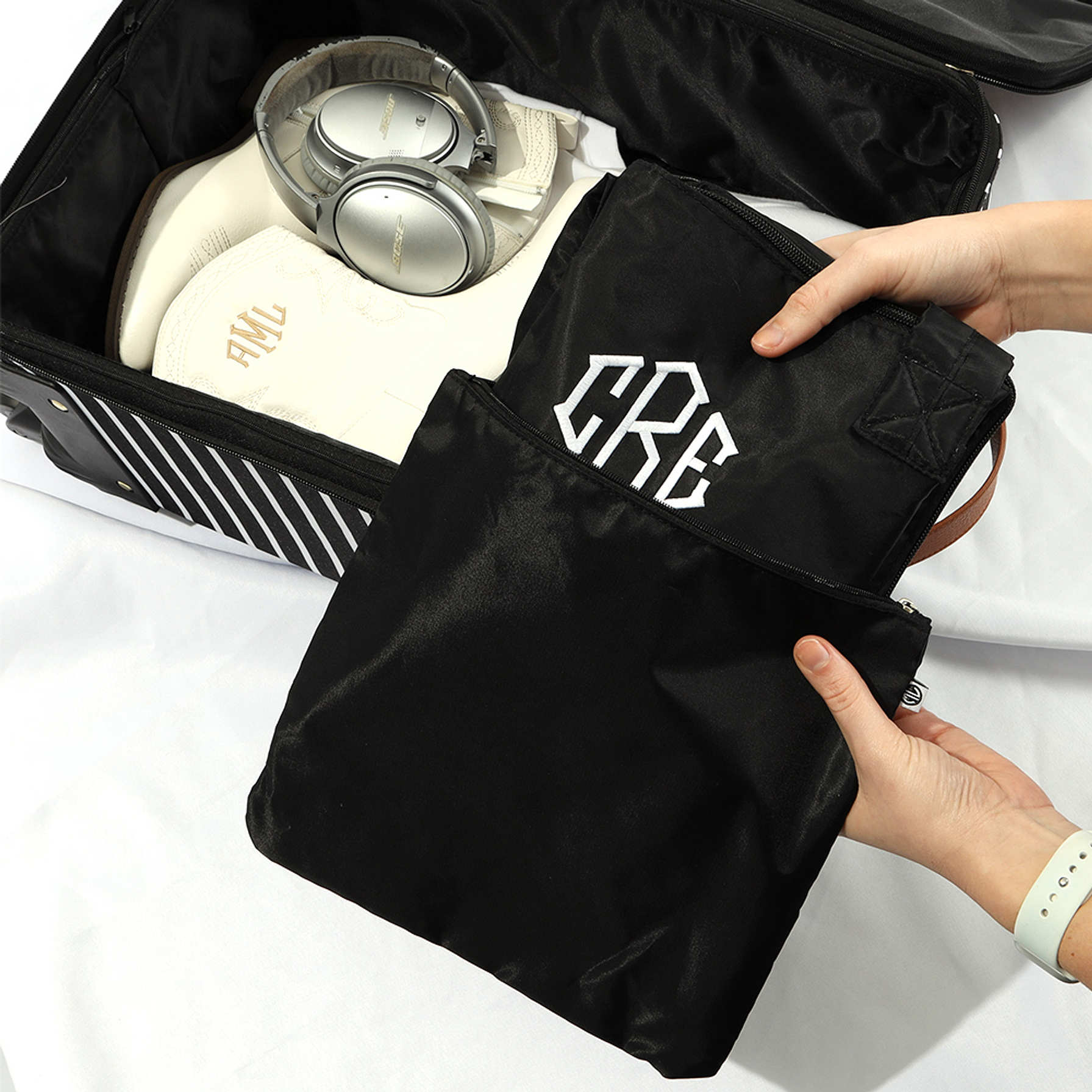 Customized Packable Travel Duffel Bag | Marleylilly