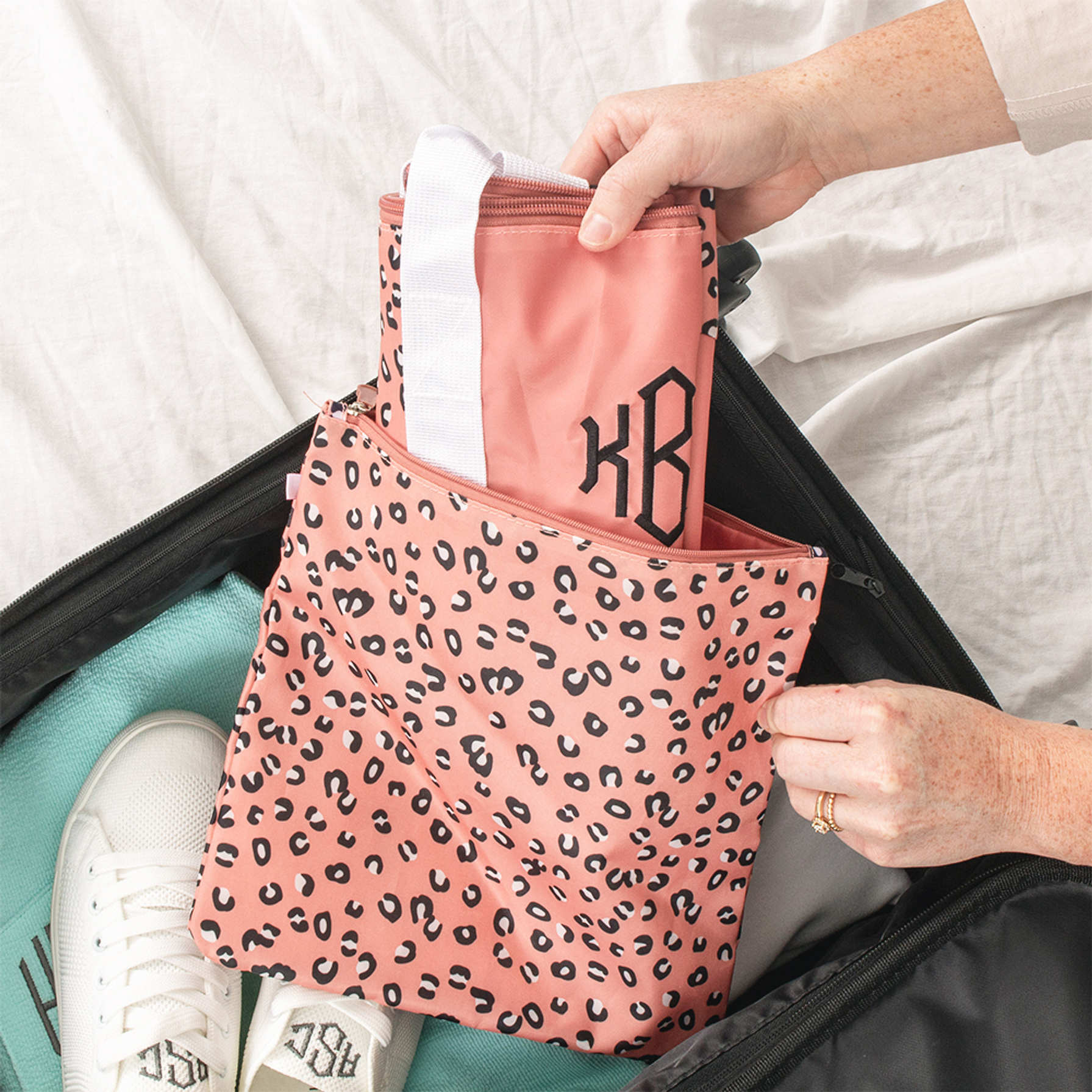 Personalized Packable Travel Duffel Bag