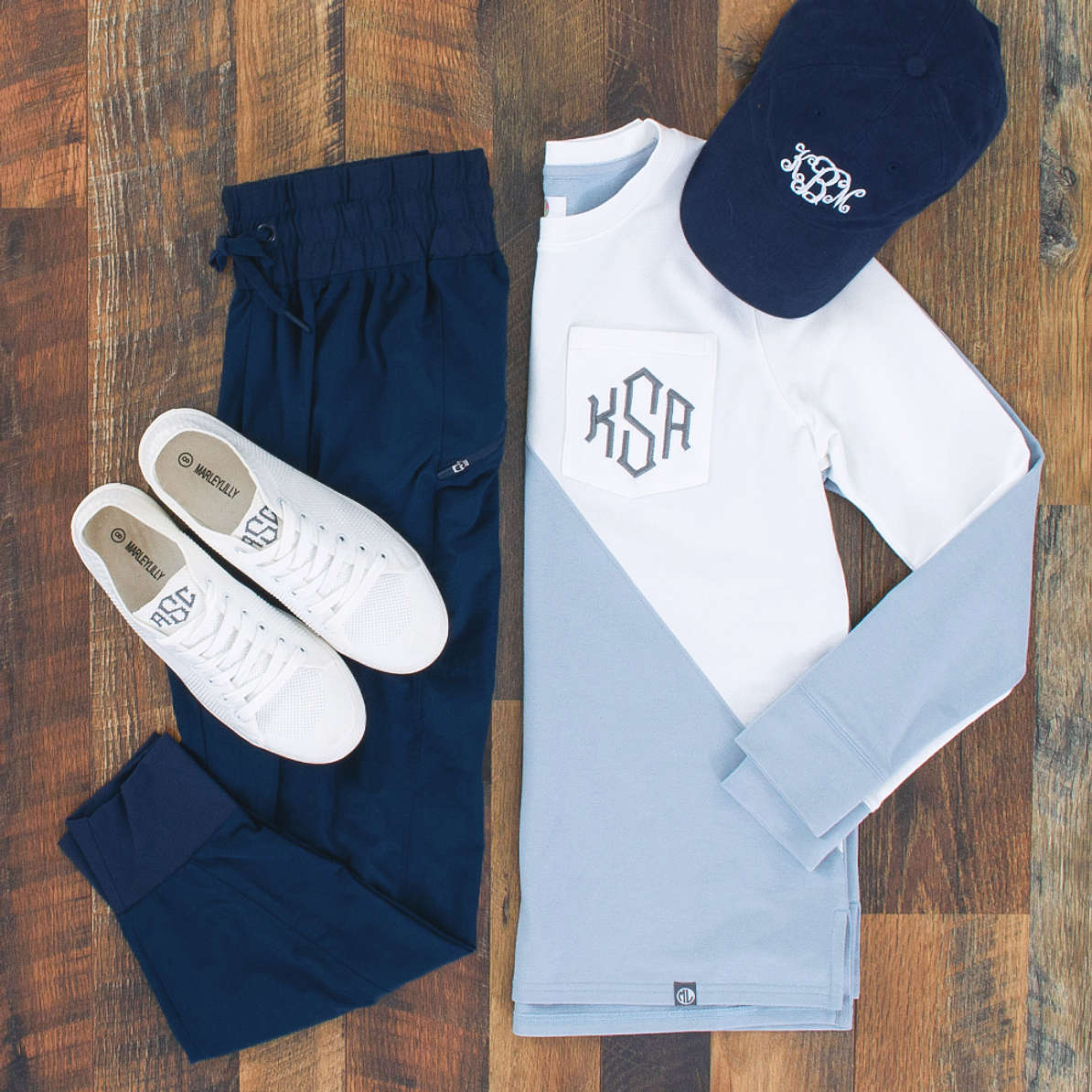 Personalized Colorblock Sweatshirt