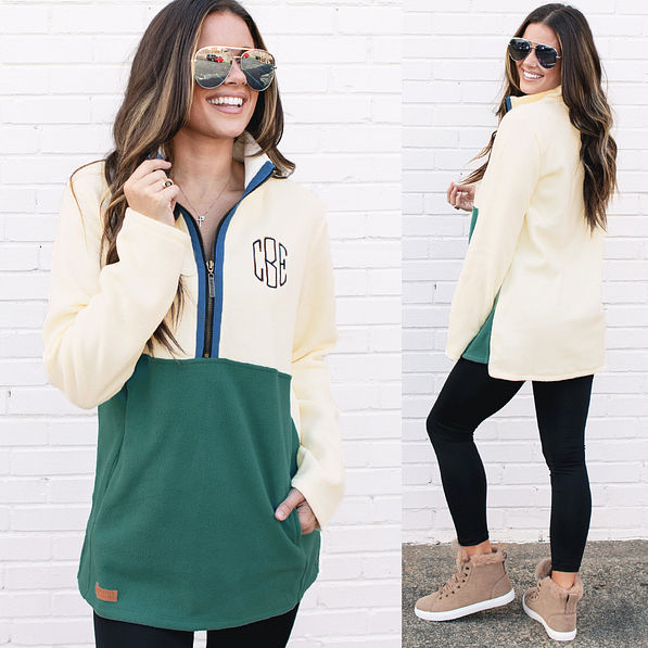 Two Color Fleece Sweatshirt - From Marleylilly