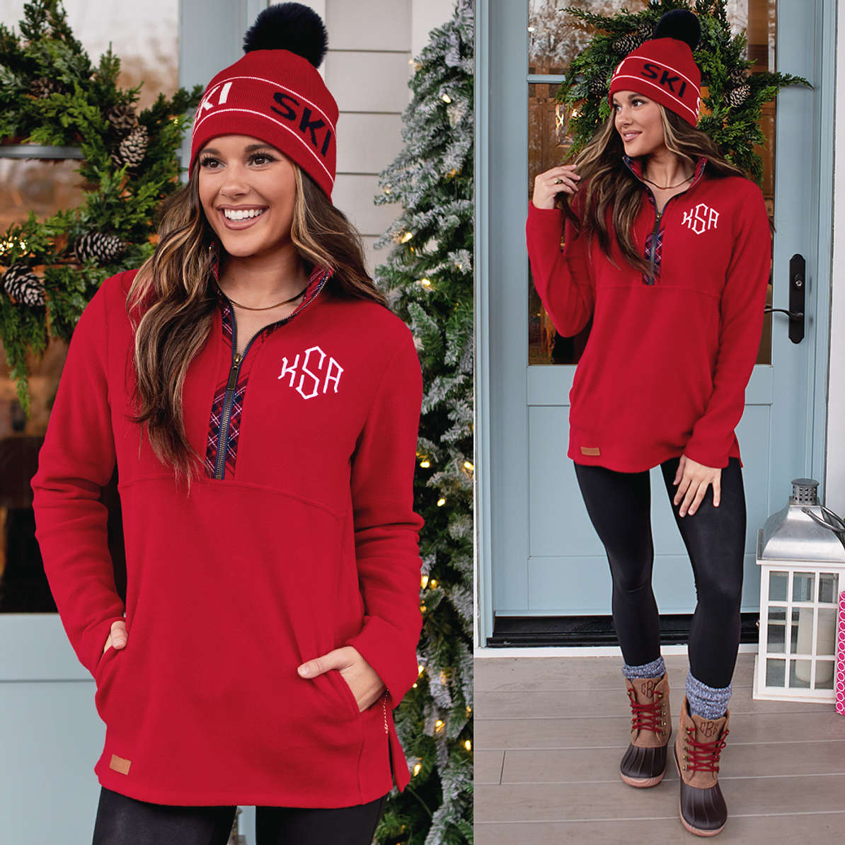 Two Color Fleece Sweatshirt - From Marleylilly
