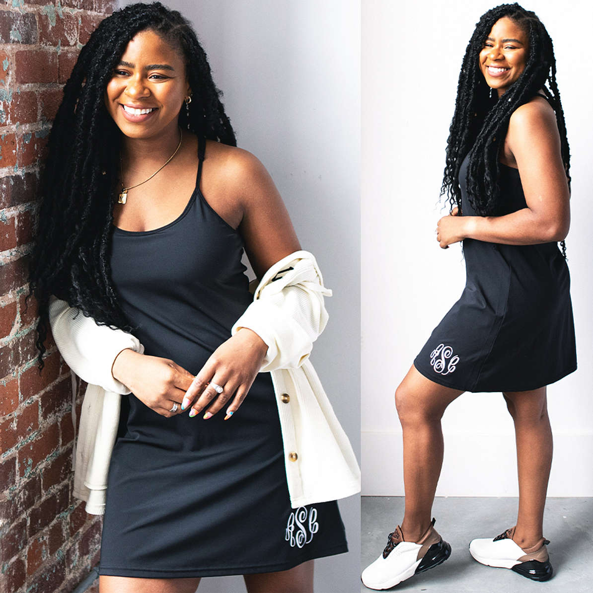 Personalized Exercise Dress - Marleylilly