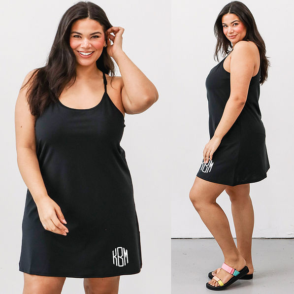 Personalized Exercise Dress - Marleylilly