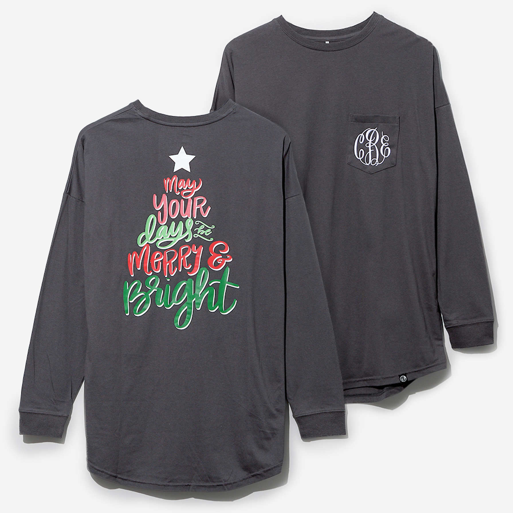 Personalized Christmas T-Shirt - Marleylilly