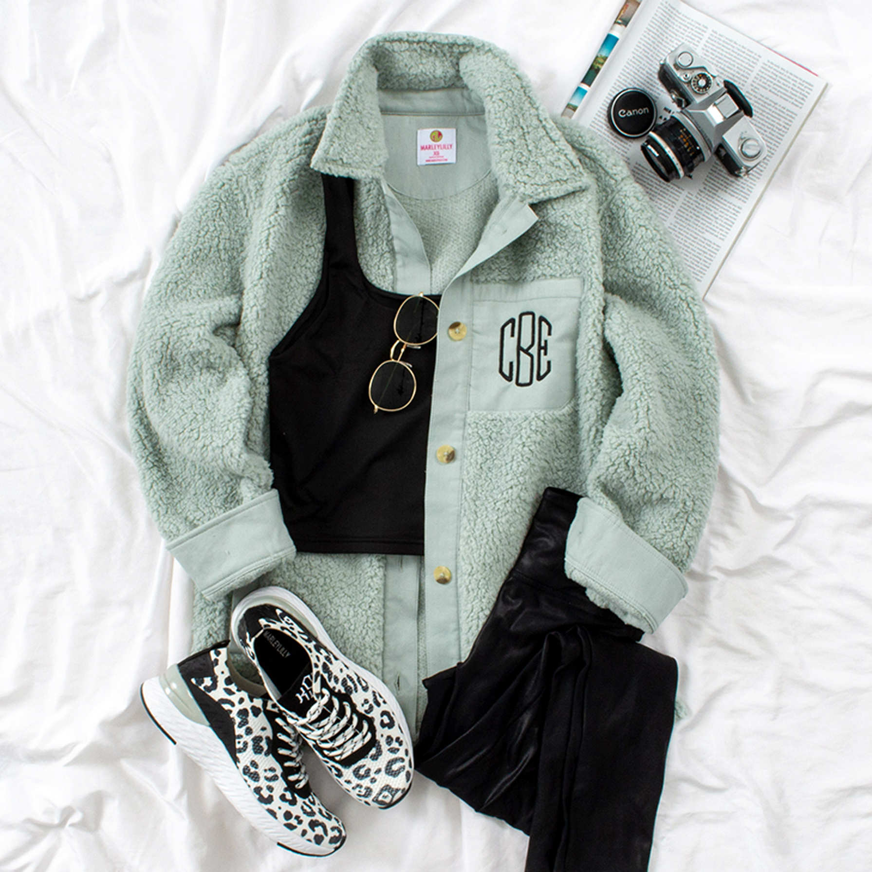 Women's Sherpa Jacket - From Marleylilly