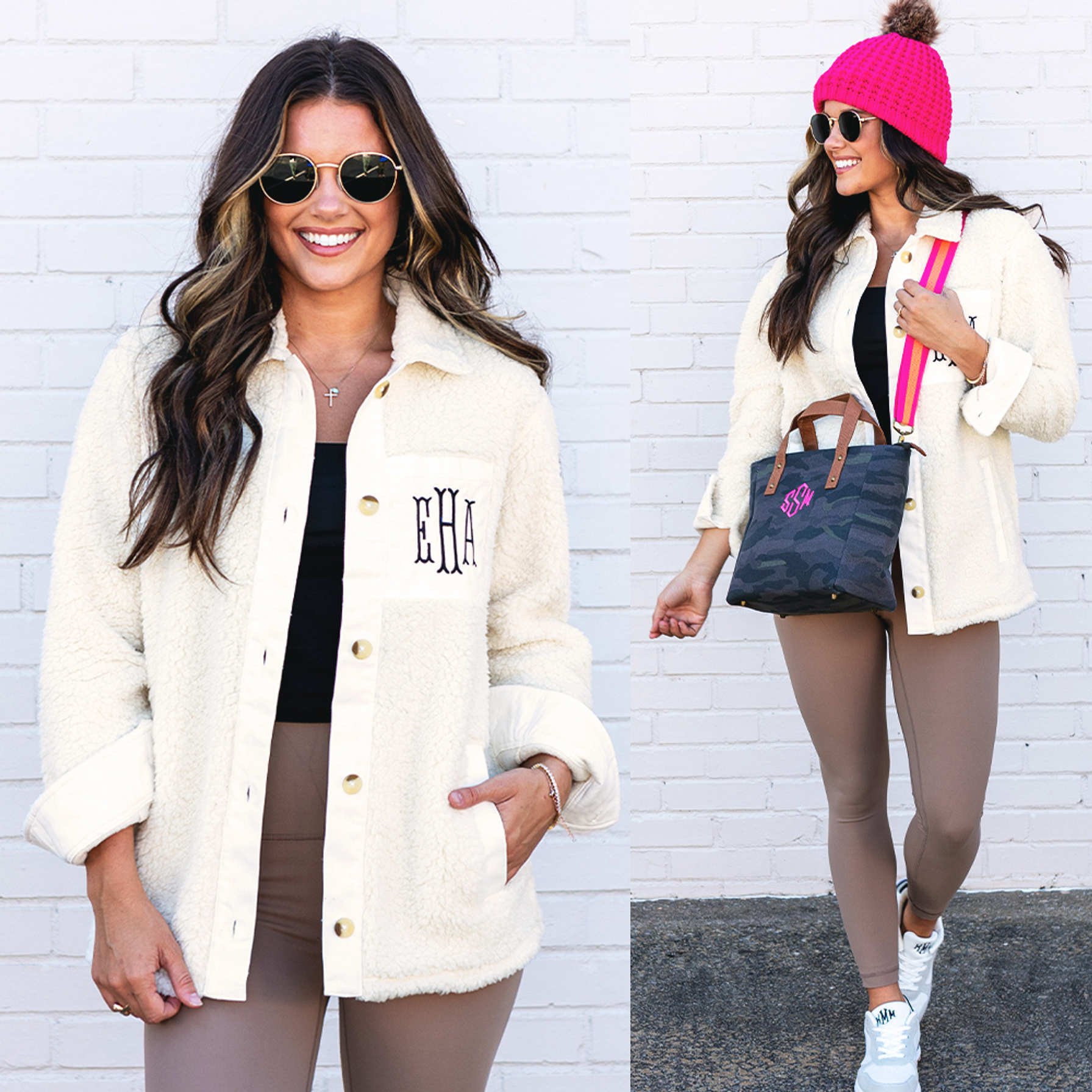 Women's Sherpa Jacket - From Marleylilly