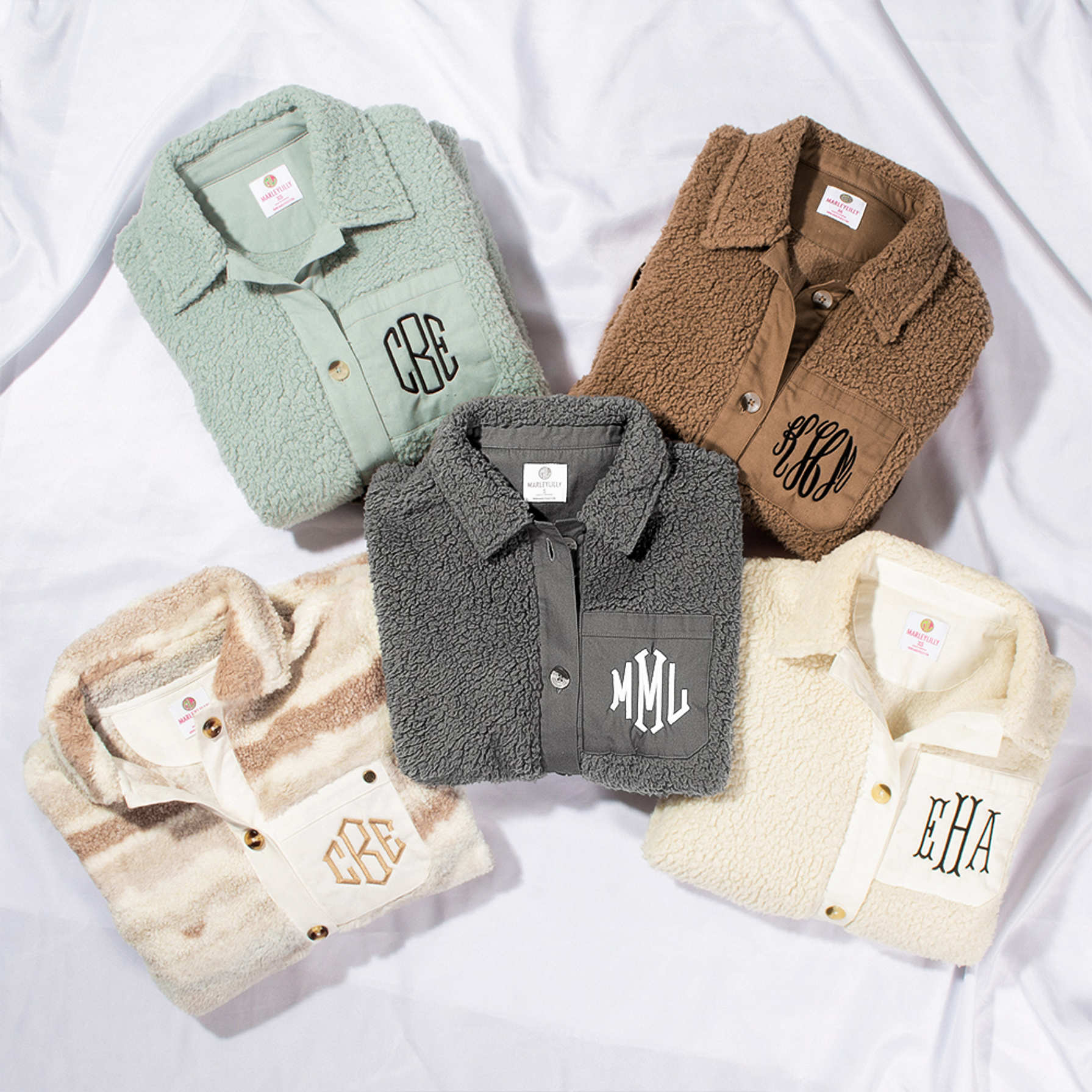 Women's Sherpa Jacket - From Marleylilly