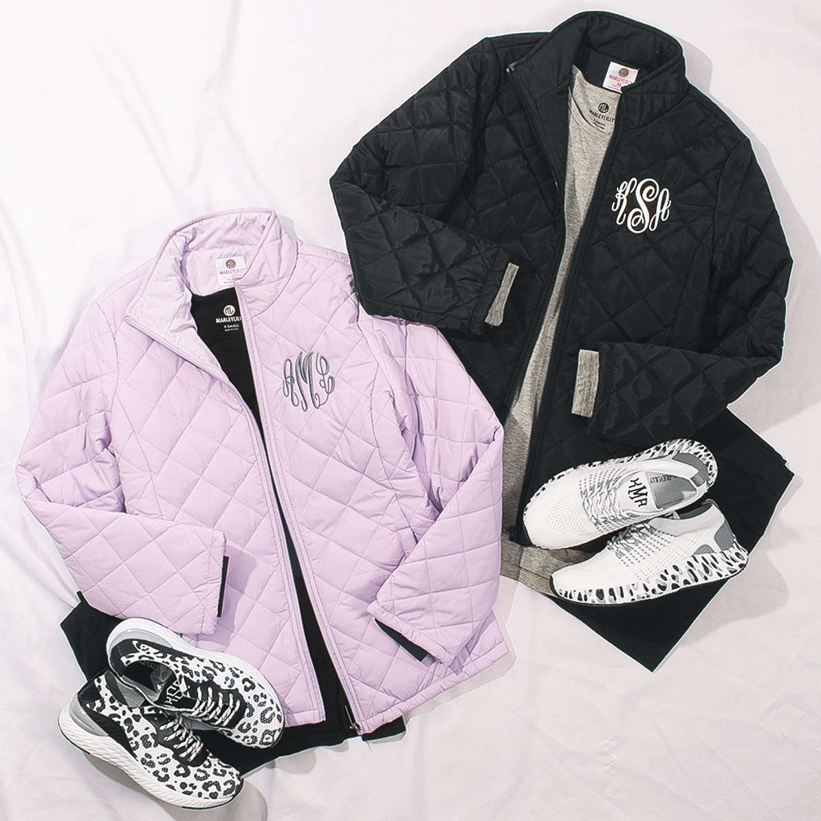 Personalized Puffer Jacket - Marleylilly