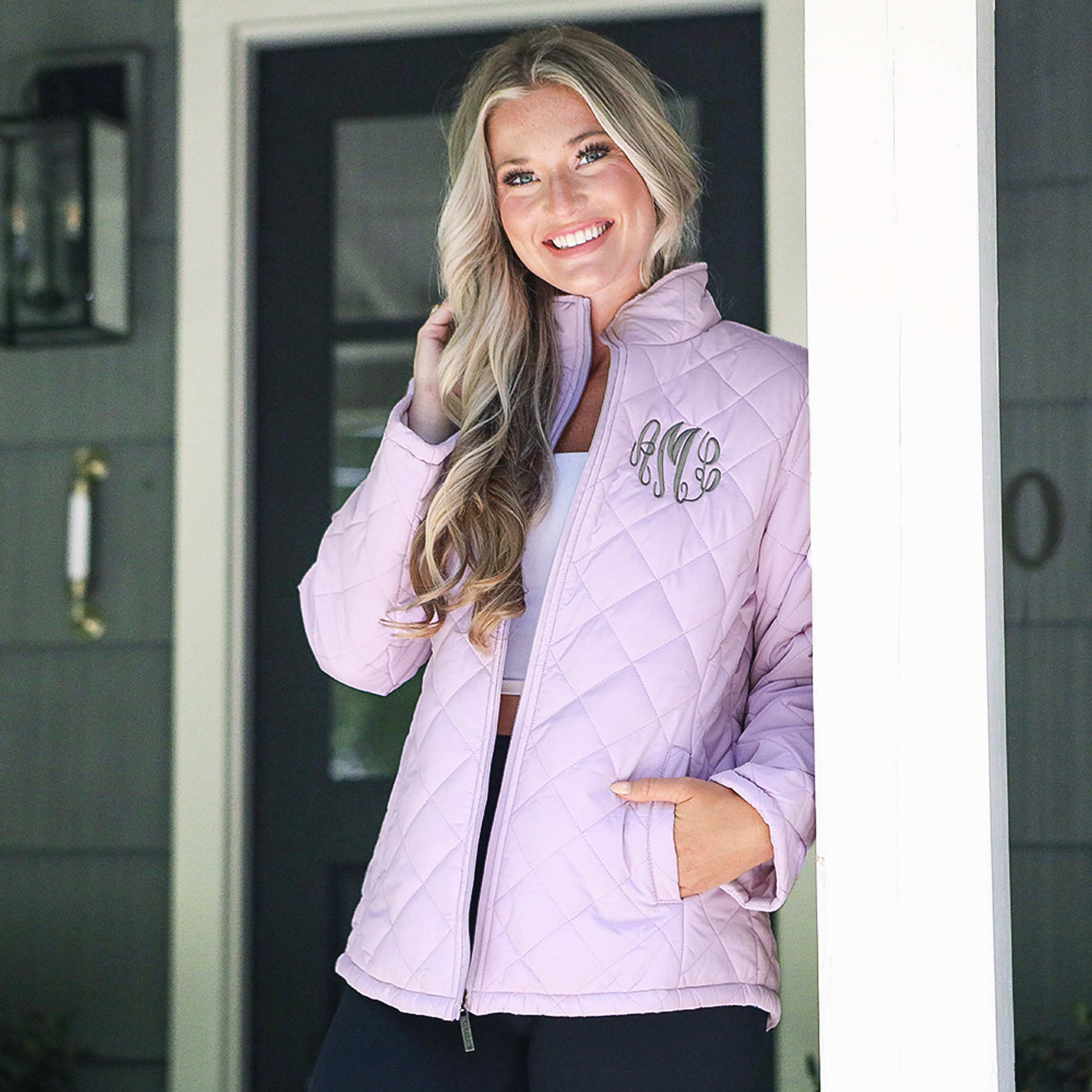 Personalized Puffer Jacket - Marleylilly