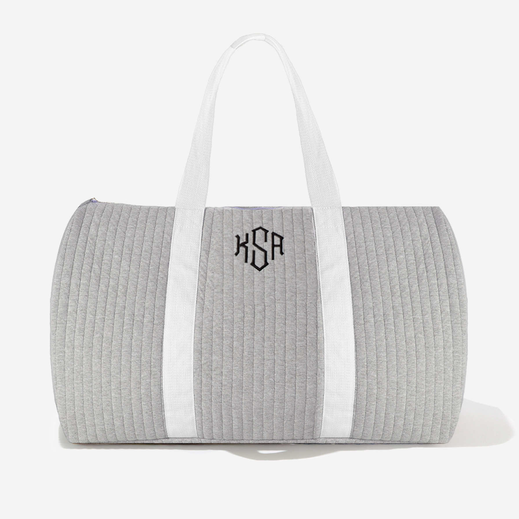 Personalized Quilted Weekender | Marleylilly