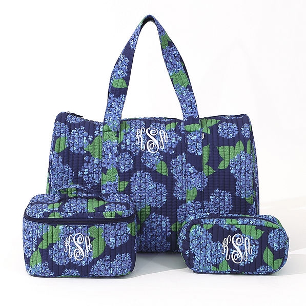 Personalized Quilted Weekender | Marleylilly
