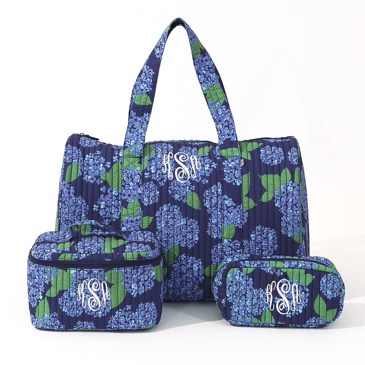 Personalized Quilted Weekender | Marleylilly