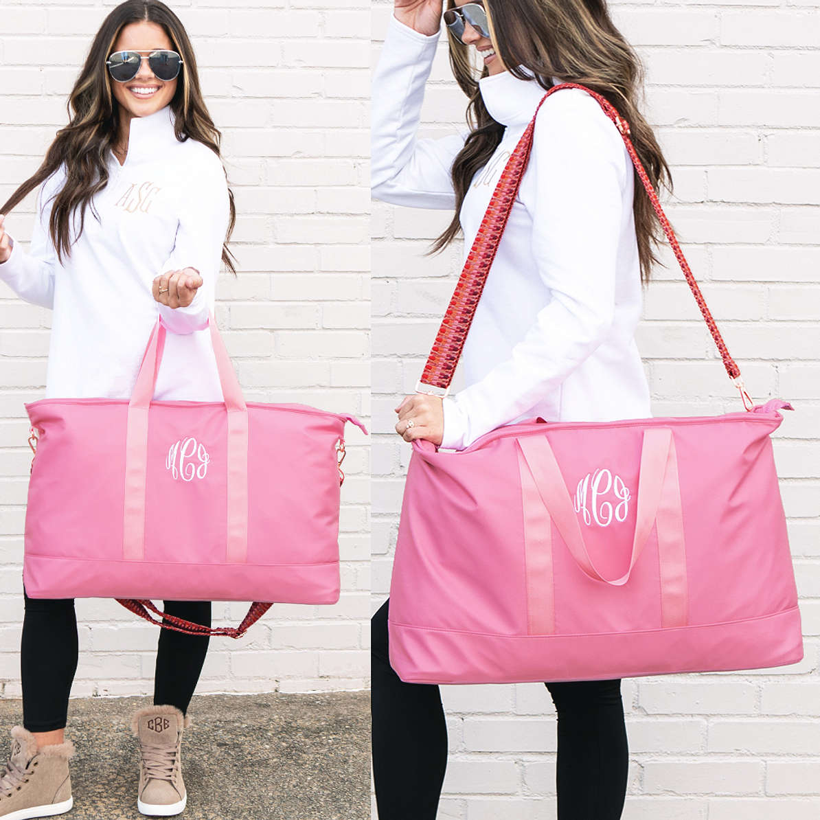 Personalized Classic Weekend Bag - Marleylilly