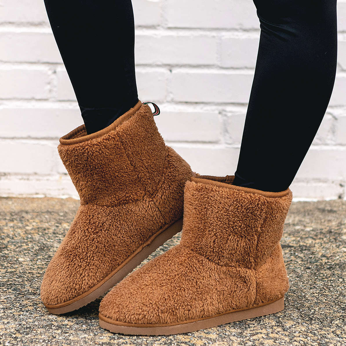 Sherpa Booties - From Marleylilly