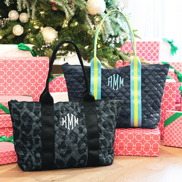 Personalized Puffer Tote Bag