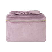 Personalized Velvet Bow Train Case