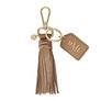 Monogrammed Tassel Key Fob