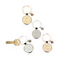 Monogrammed Round Key Chain