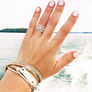 Sterling Silver Stackable Ring Set - Marleylilly